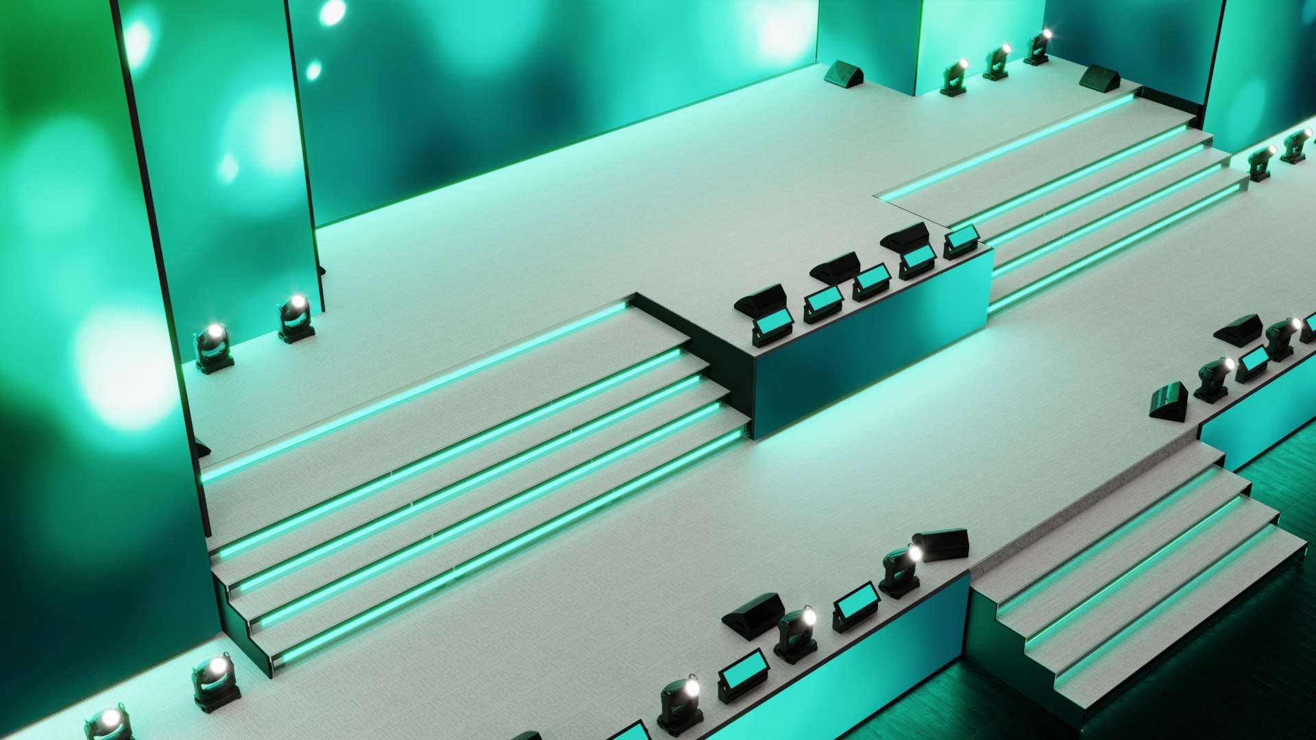 3D Concert Stage 4 Design - TurboSquid 2153957