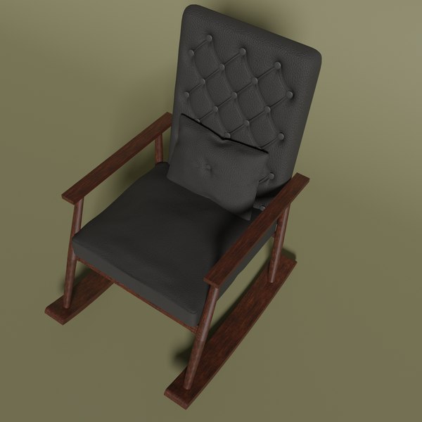Chair rocking model - TurboSquid 1541174