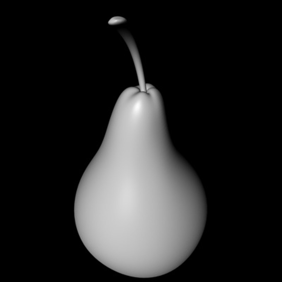 3d Model Pear Fruit