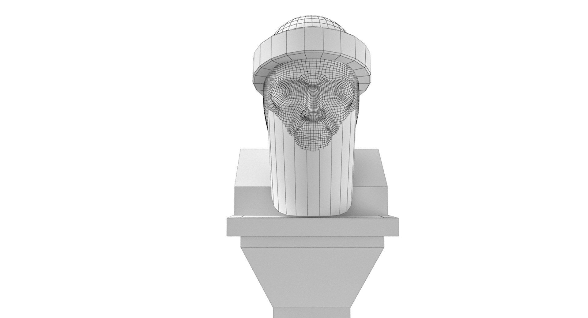 Ancient statue 2 3D model - TurboSquid 1341093