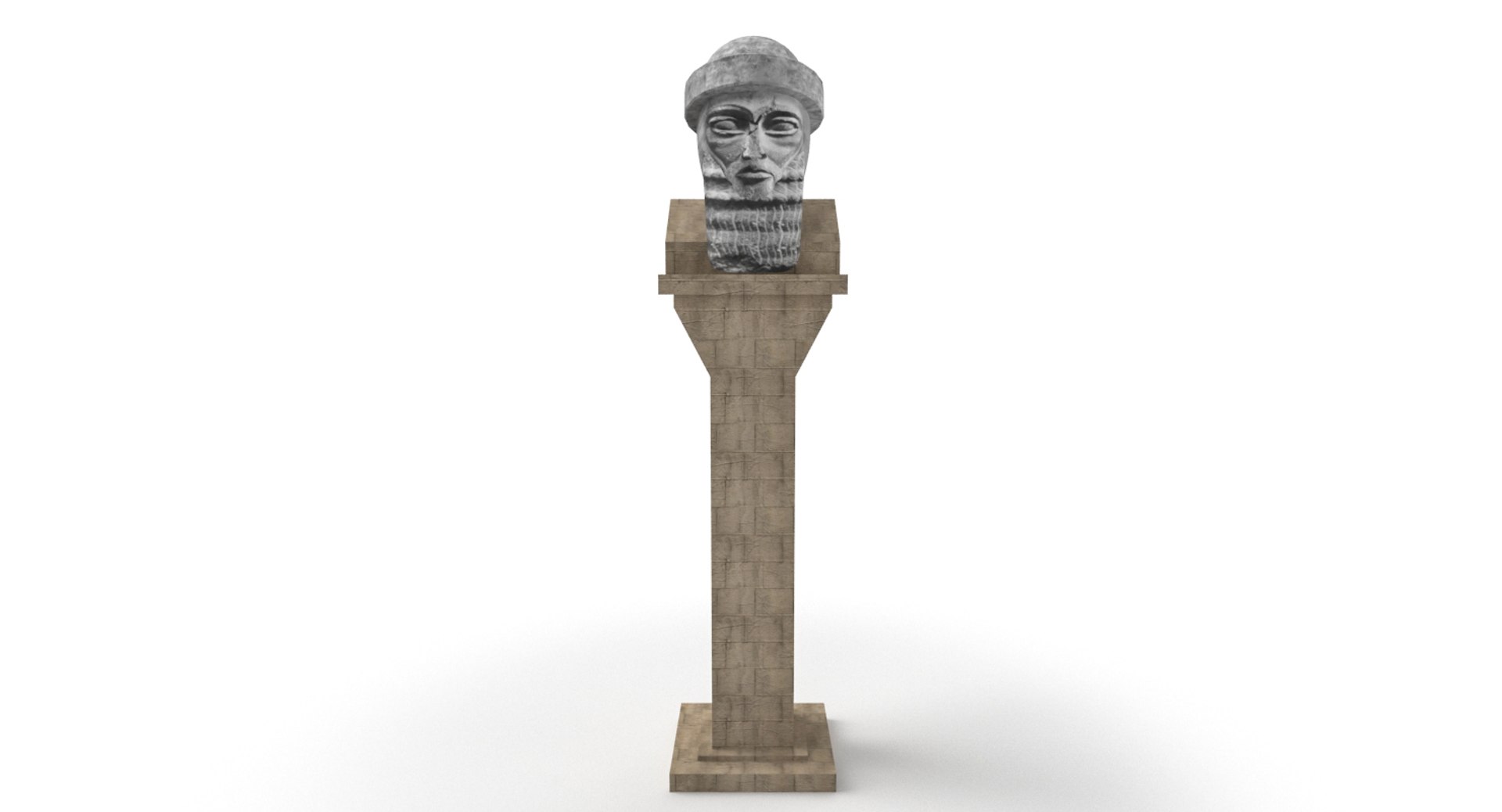 Ancient statue 2 3D model - TurboSquid 1341093
