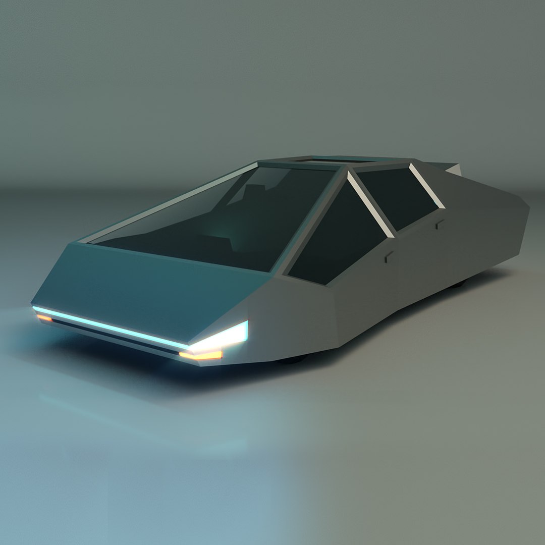 3D Sci-fi Car - TurboSquid 1495216