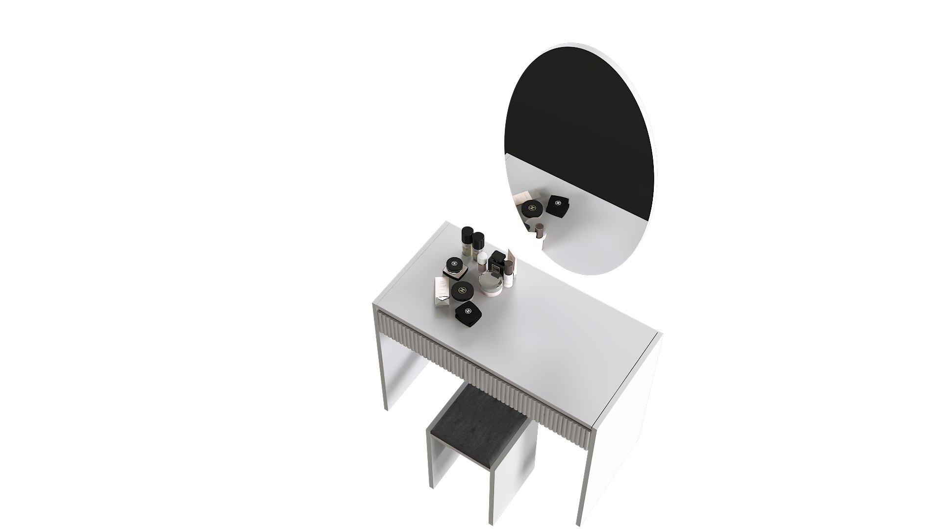 3D model make up desk - dressing table - TurboSquid 2137633