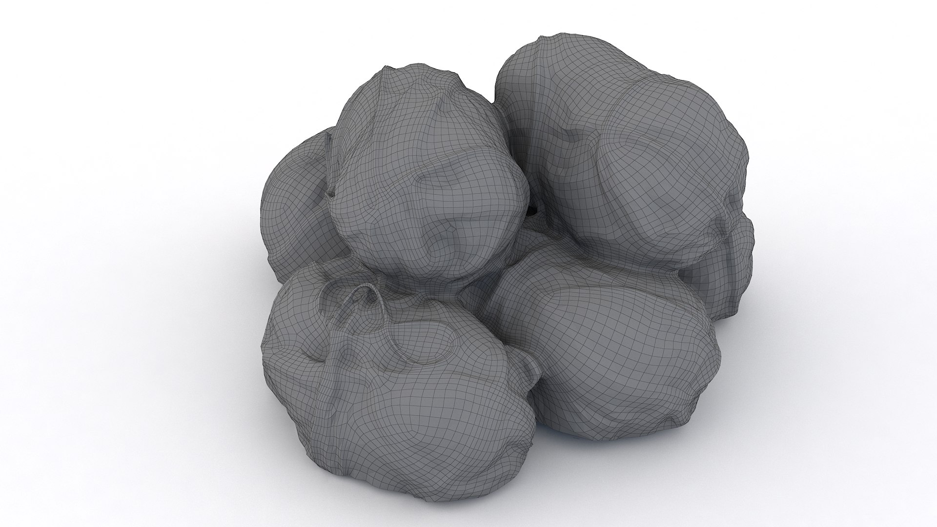 Pile Balls Wool 3D Model - TurboSquid 1455615