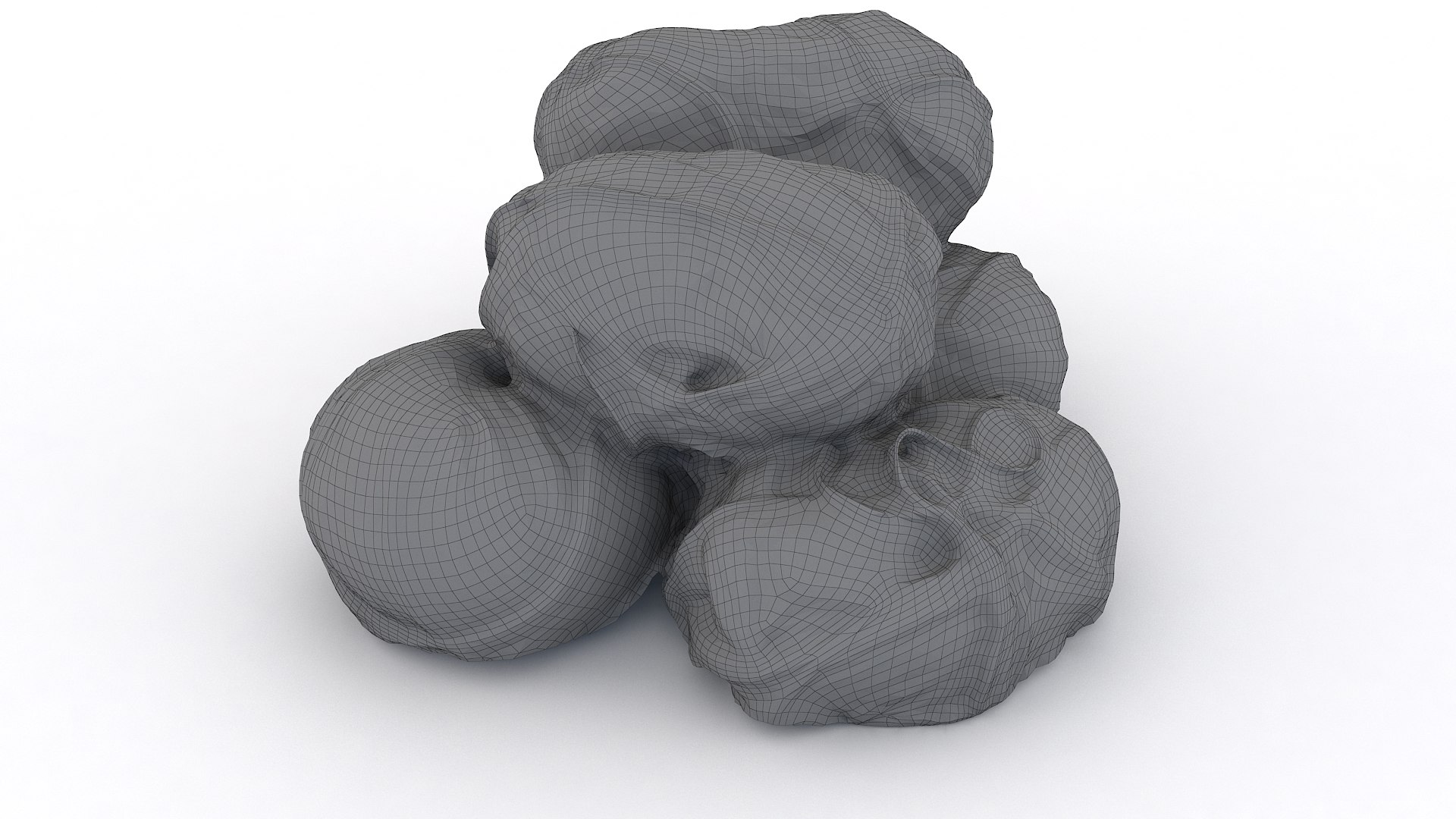 Pile Balls Wool 3D Model - TurboSquid 1455615