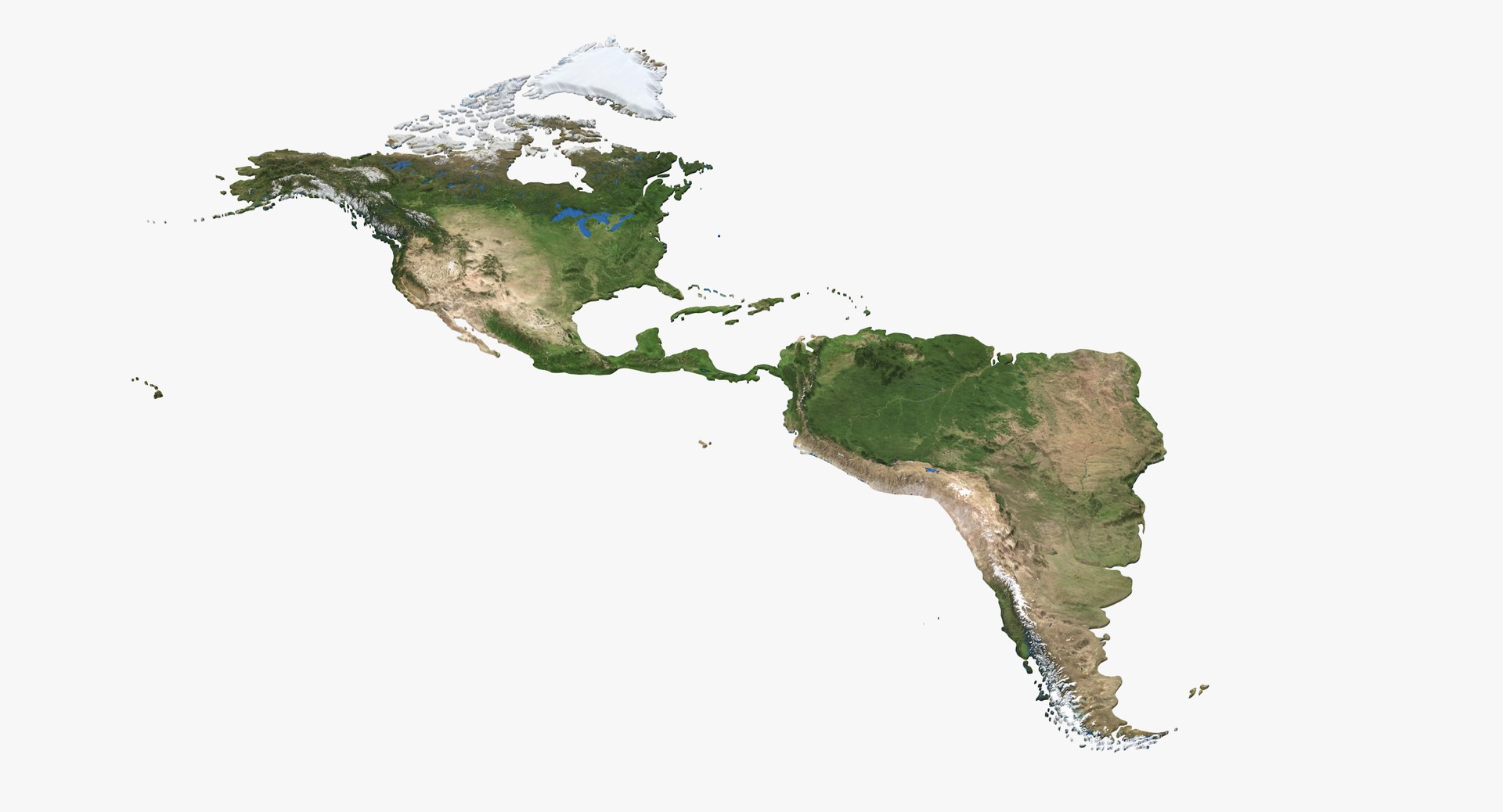 3D americas continent - TurboSquid 1466901