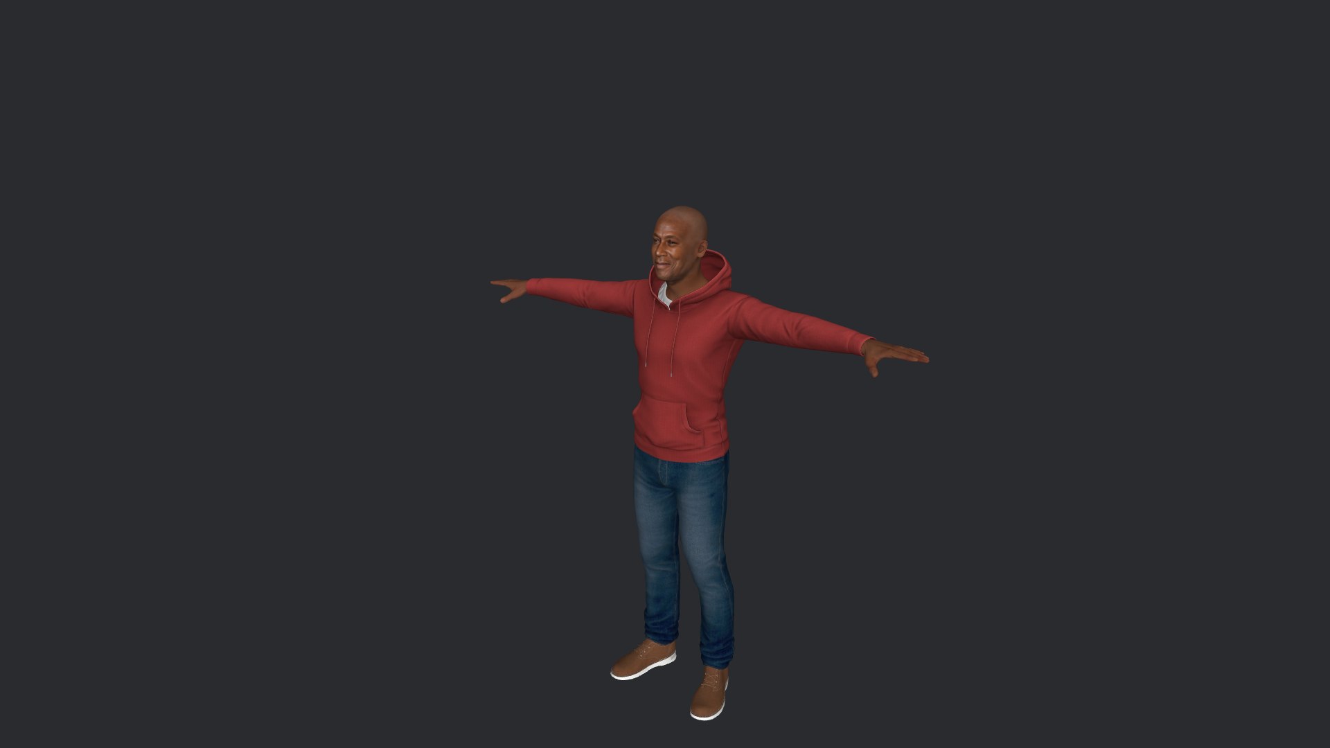 3D Model Keith Rowley Hyper Realistic Full Body Fully Rigged Character ...