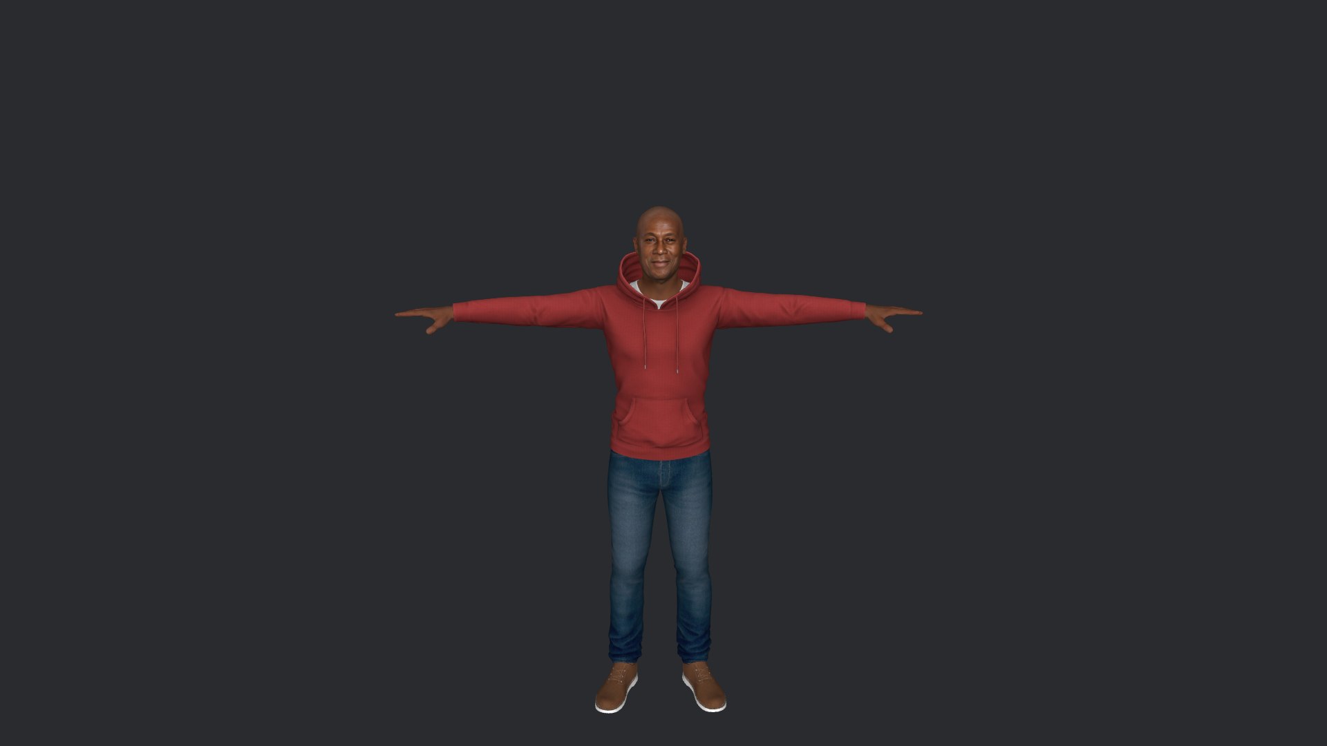 3D Model Keith Rowley Hyper Realistic Full Body Fully Rigged Character ...