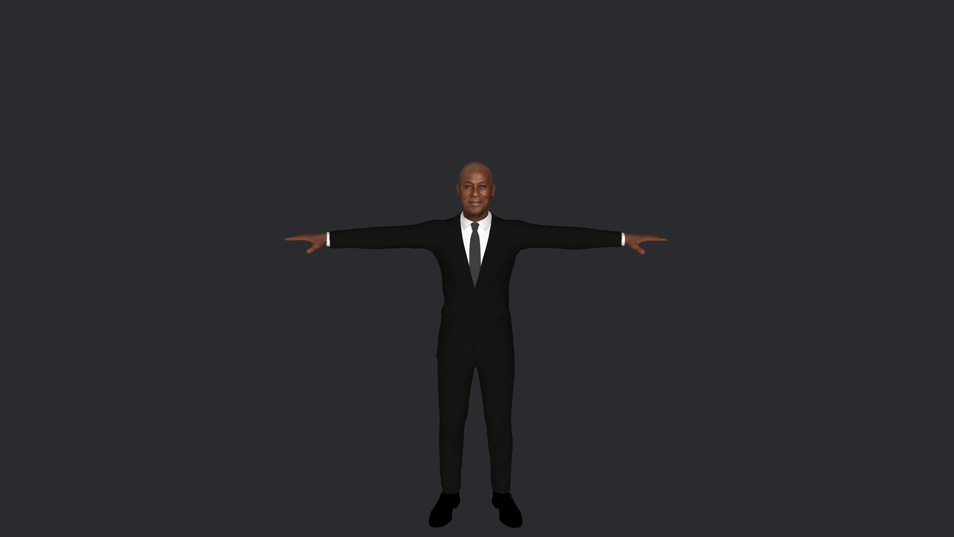 3D Model Keith Rowley Hyper Realistic Full Body Fully Rigged Character ...