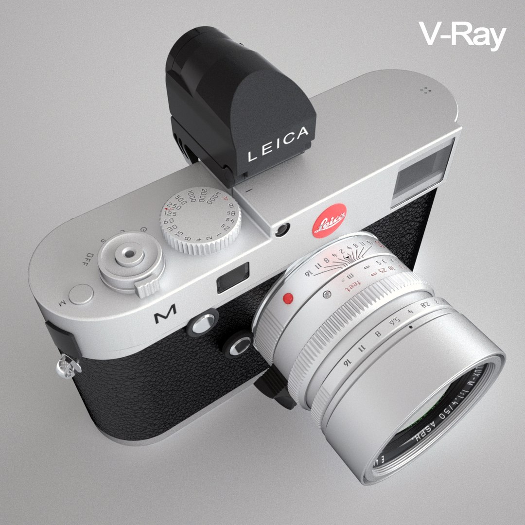 Digital Camera Leica M 3d Model
