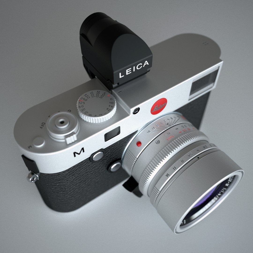 Digital Camera Leica M 3d Model