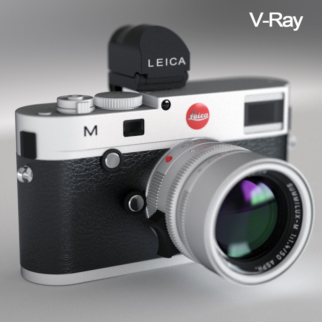 Digital Camera Leica M 3d Model