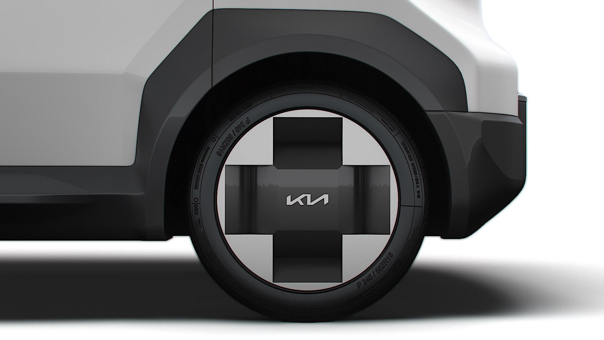 Kia PV5 High Roof Van 2025 3D Model - TurboSquid 2324426