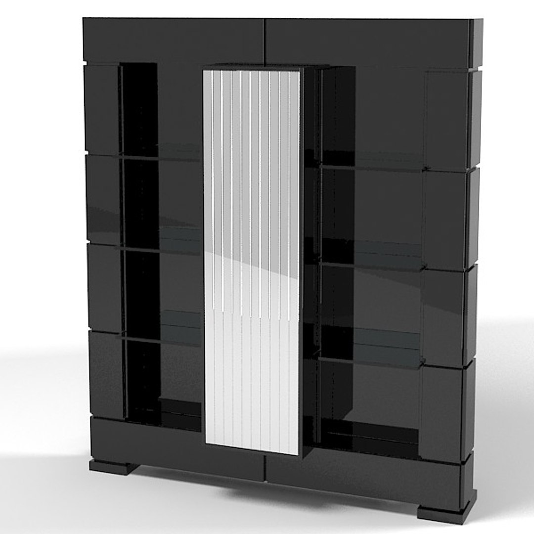 3d Smania Executive Bookcase