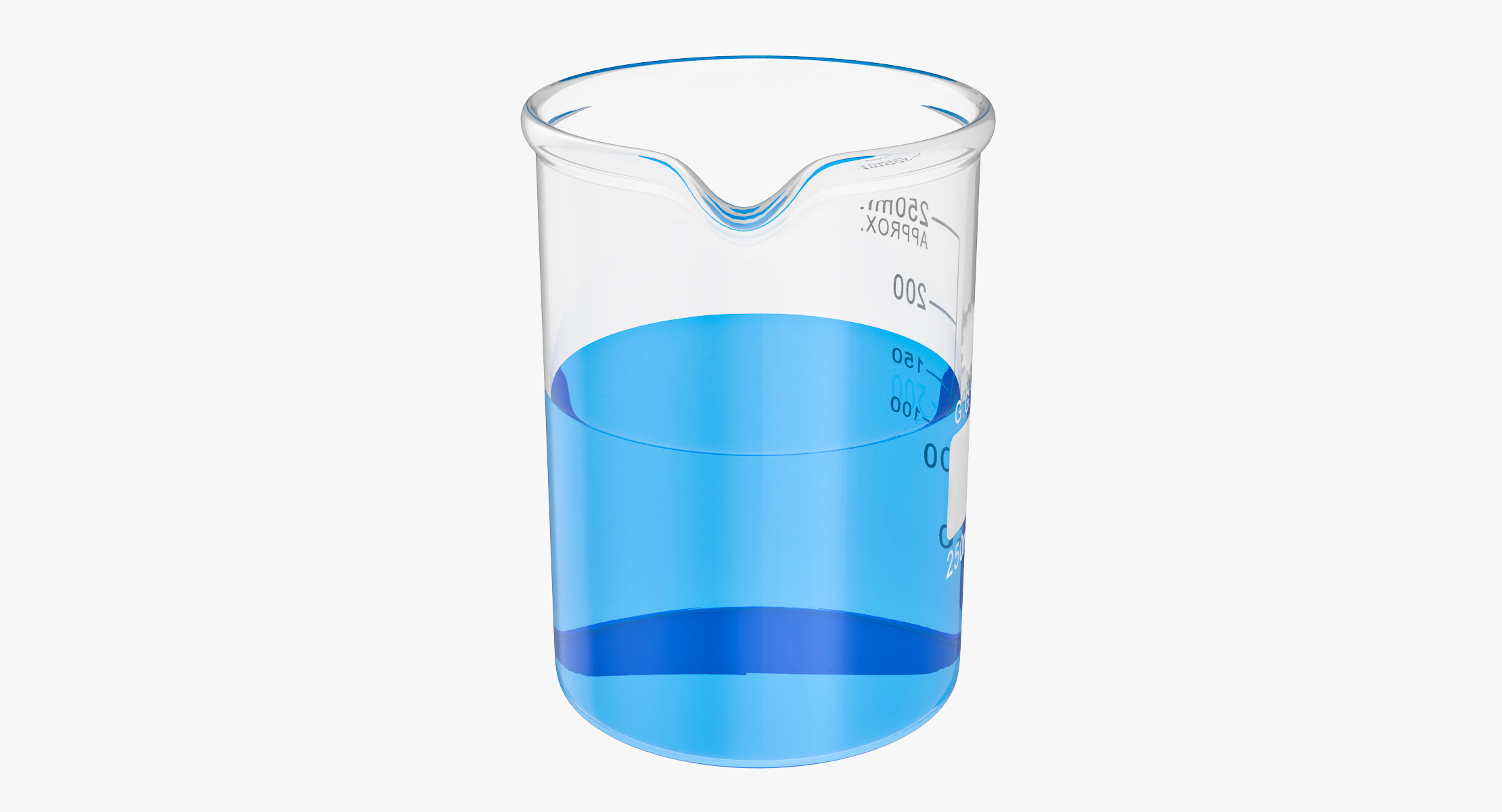 Lab beaker 3D model - TurboSquid 1683629