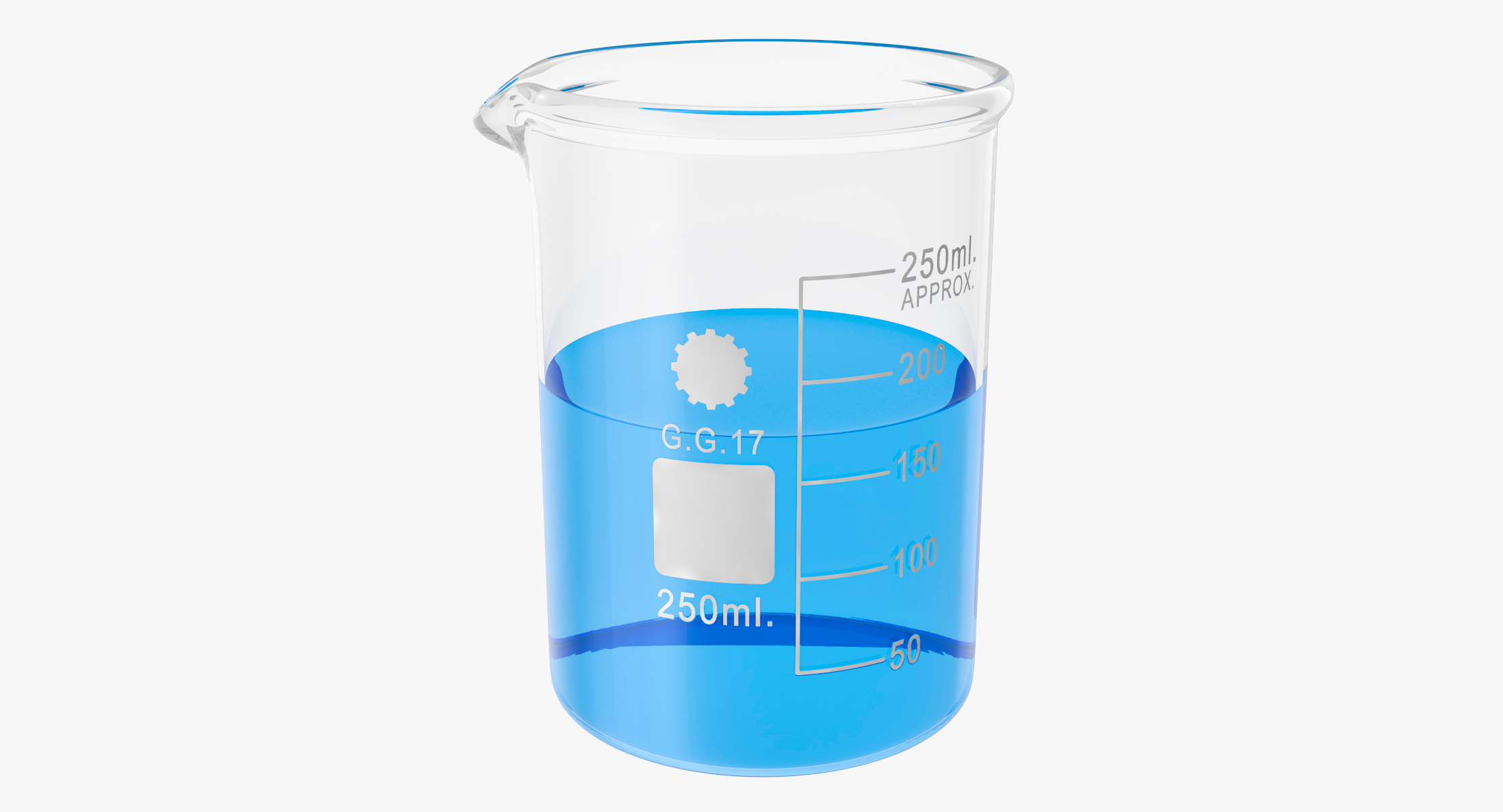 Lab beaker 3D model - TurboSquid 1683629