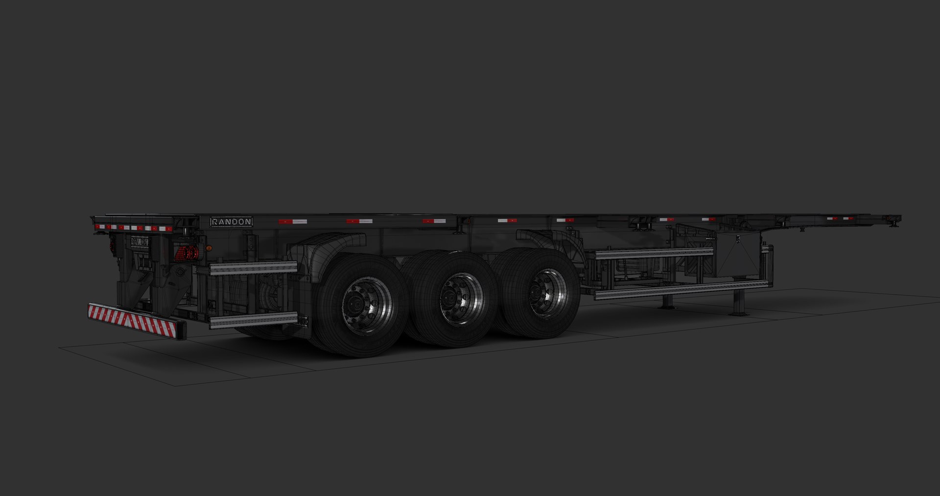 Randon Porta Container 3 Eixos 2022 3D - TurboSquid 2204909