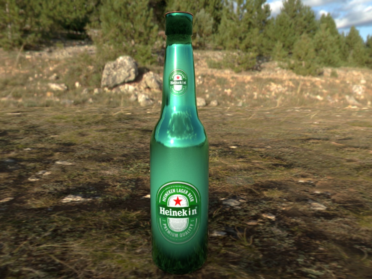 Free Beer 3D Model - TurboSquid 1393327