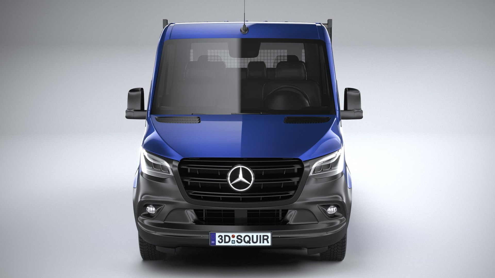3D Mercedes-Benz Sprinter Pickup Long 2025 - TurboSquid 2414993