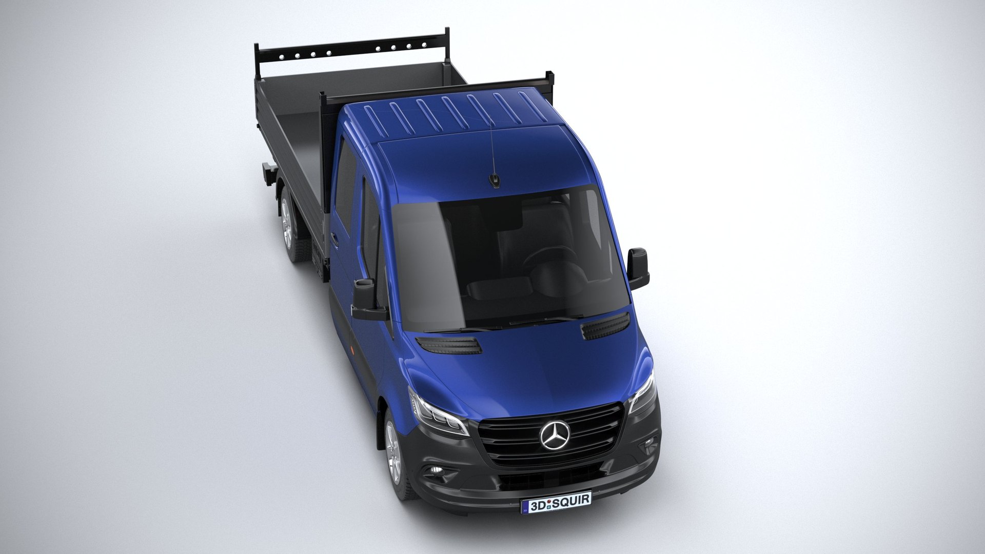 3D Mercedes-Benz Sprinter Pickup Long 2025 - TurboSquid 2414993