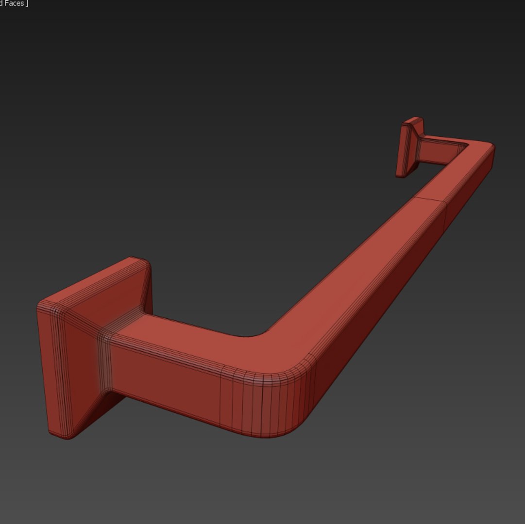 3d handle model