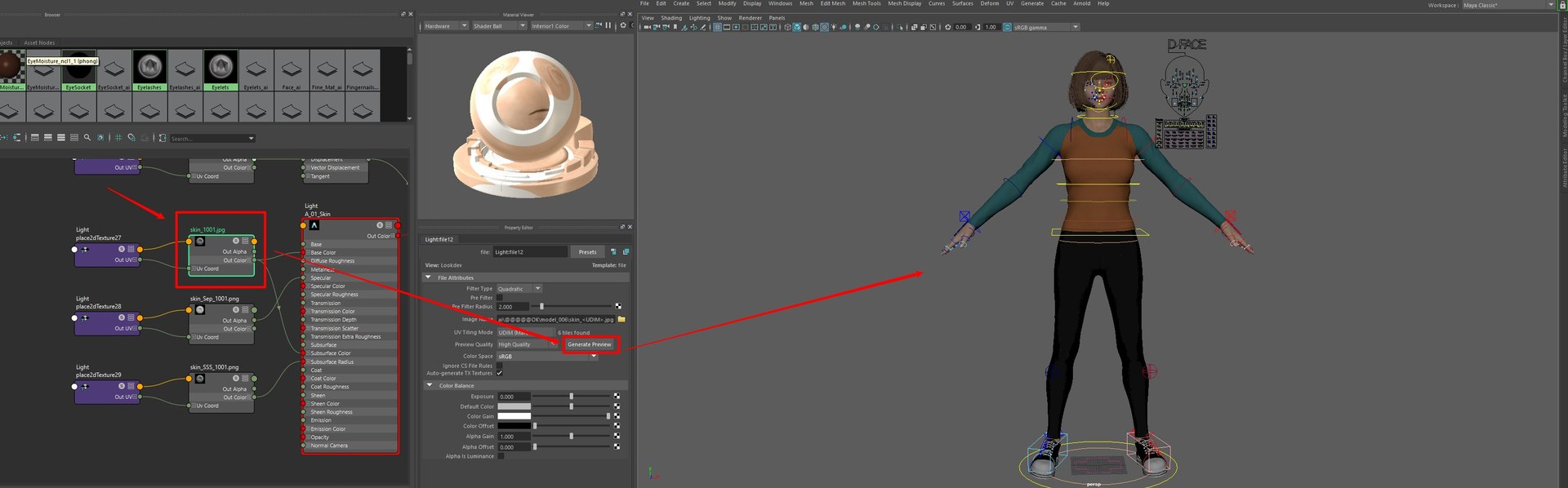 Female Rigged 3D Model - TurboSquid 1709695