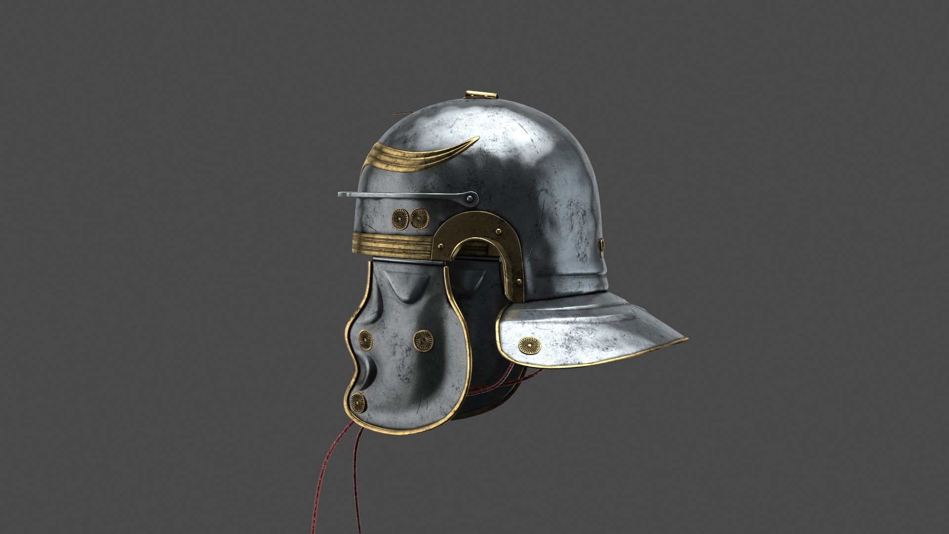 Roman helmet helm 3D model - TurboSquid 1677375