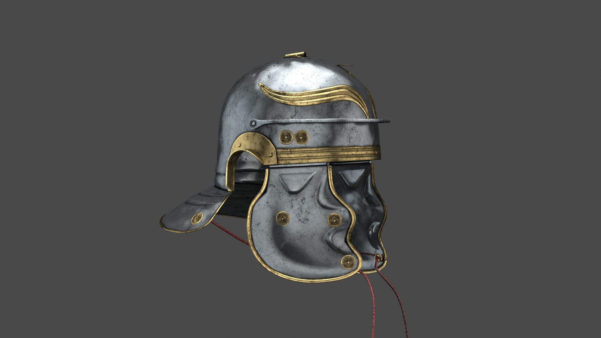 Roman helmet helm 3D model - TurboSquid 1677375