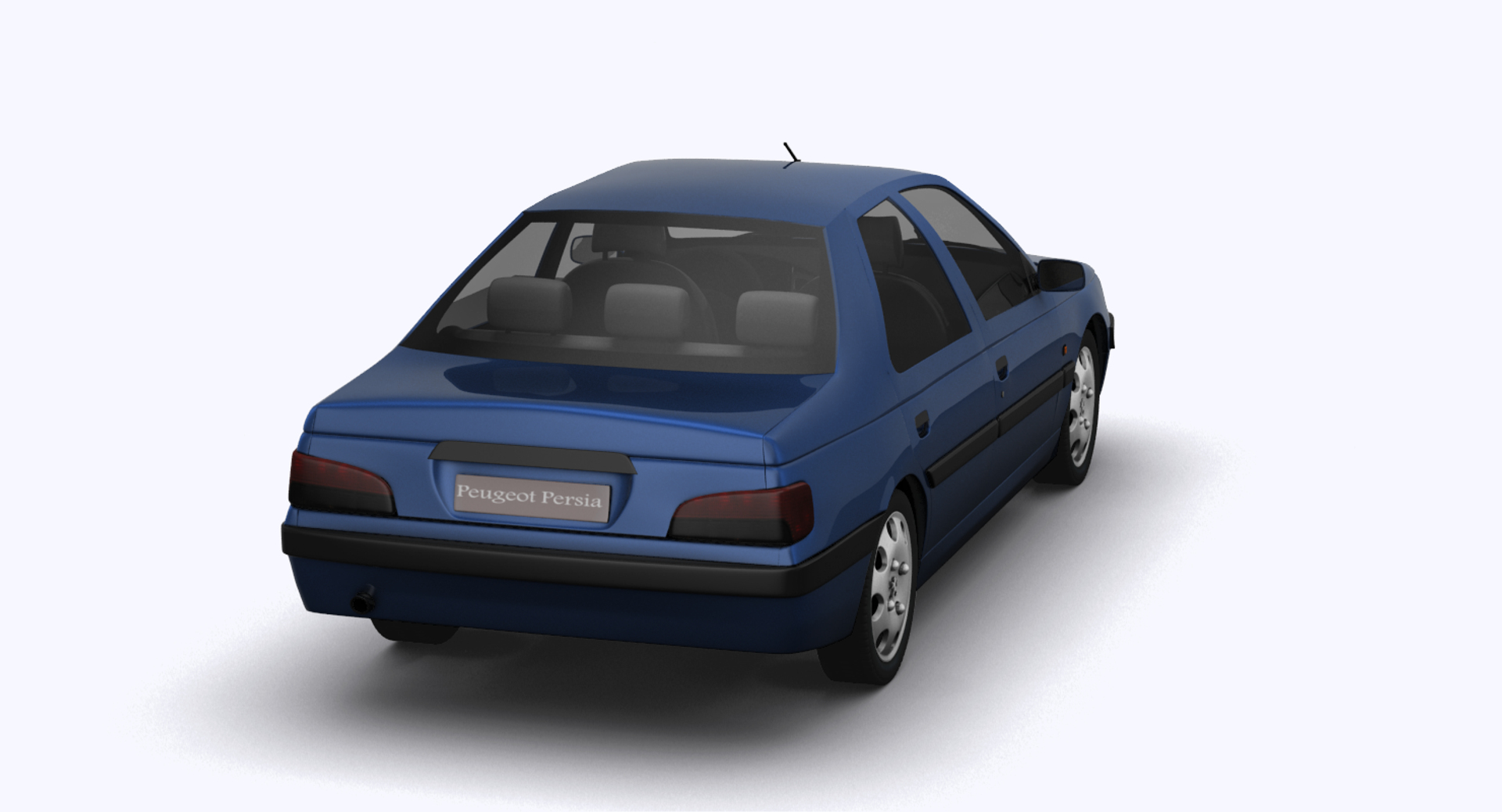 3d Peugeot Persia Model