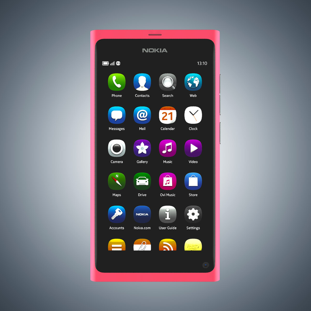 3d nokia n9 model