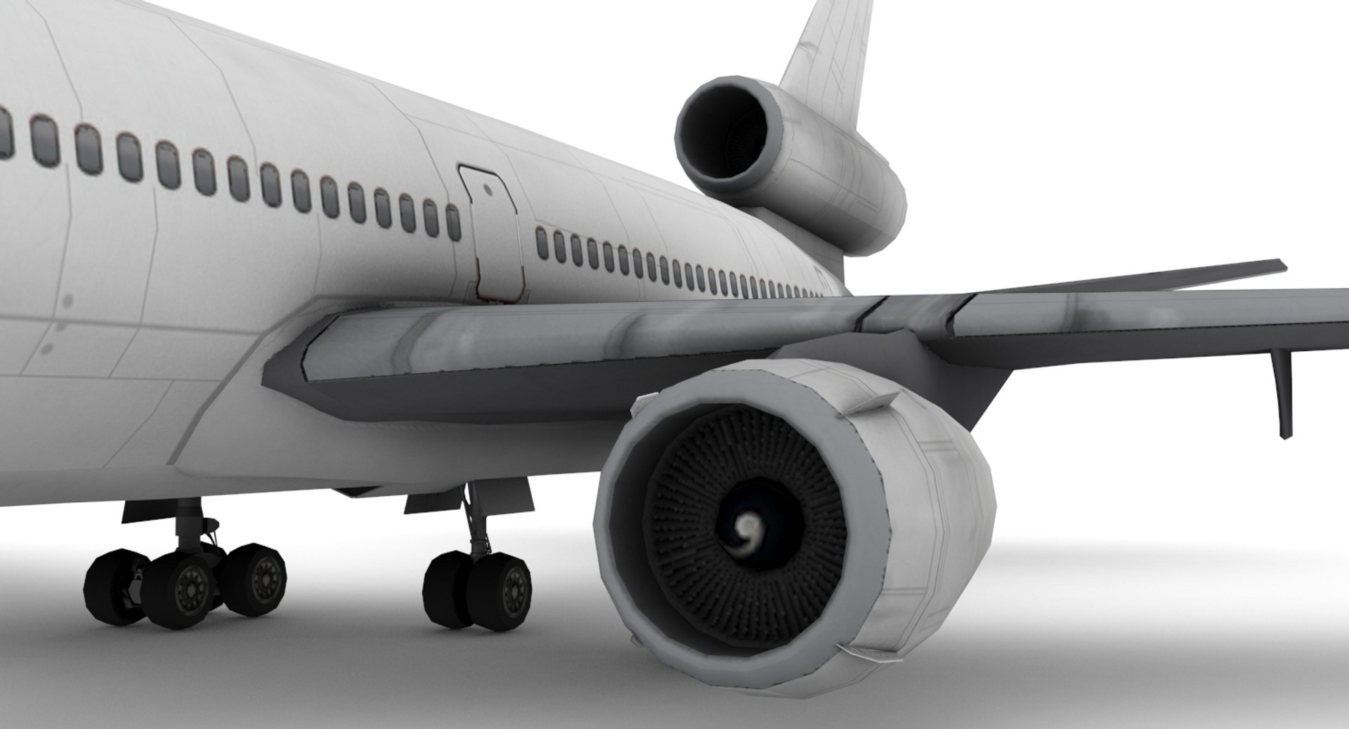 Mcdonnell Douglas Dc-10 3D Model - TurboSquid 1171610