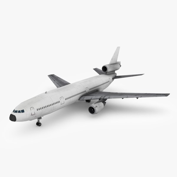 Mcdonnell douglas dc-10 3D model - TurboSquid 1171610