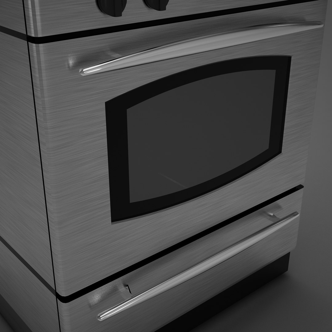 HD Standing Electric Range 3D model - TurboSquid 1752012