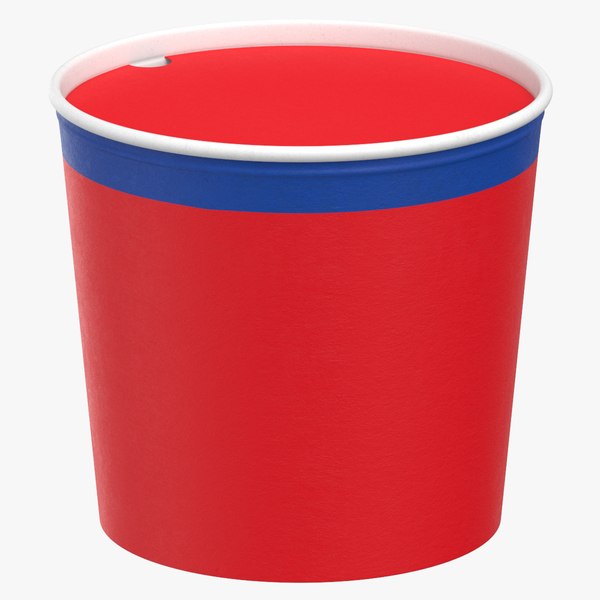 Fried Chicken Paper Box 85oz Modelo 3D - TurboSquid 2017662