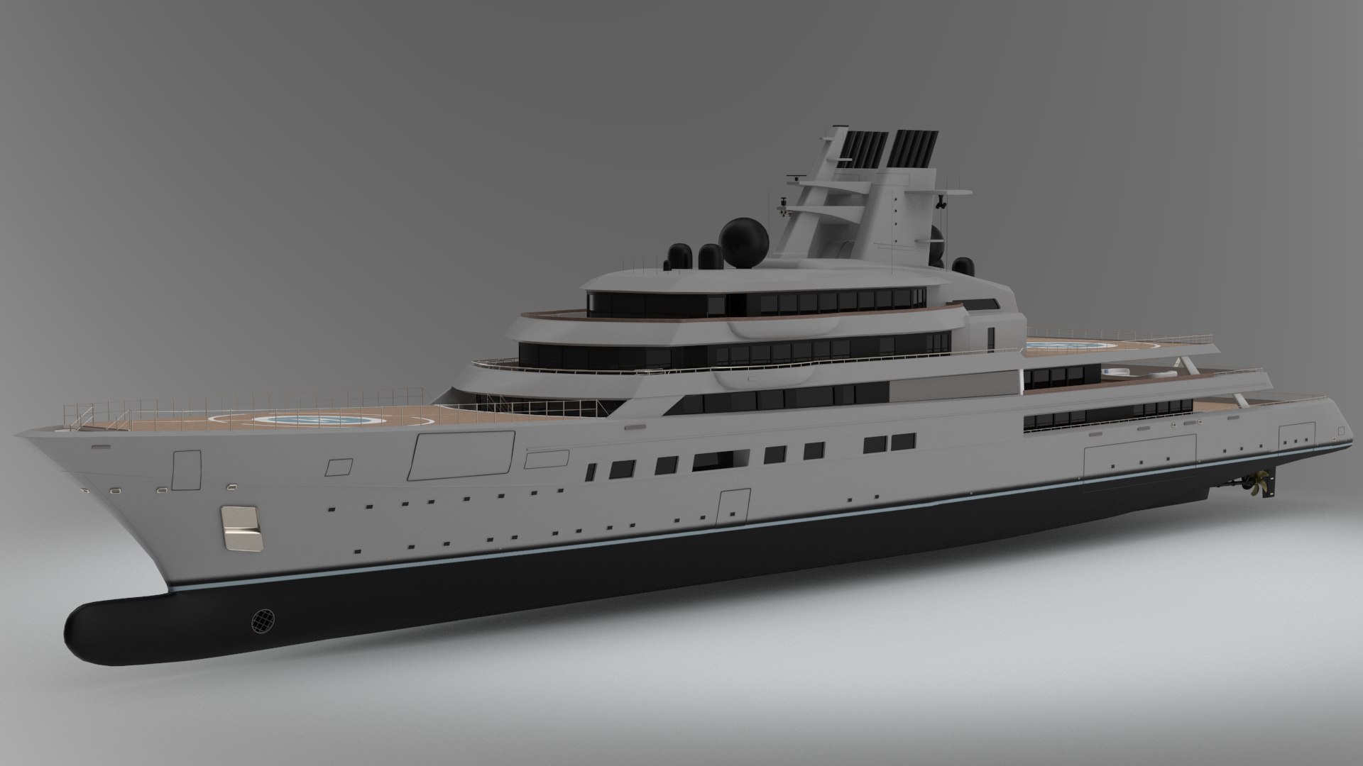 3D Superyachts Bundle 5 Model - TurboSquid 2383859