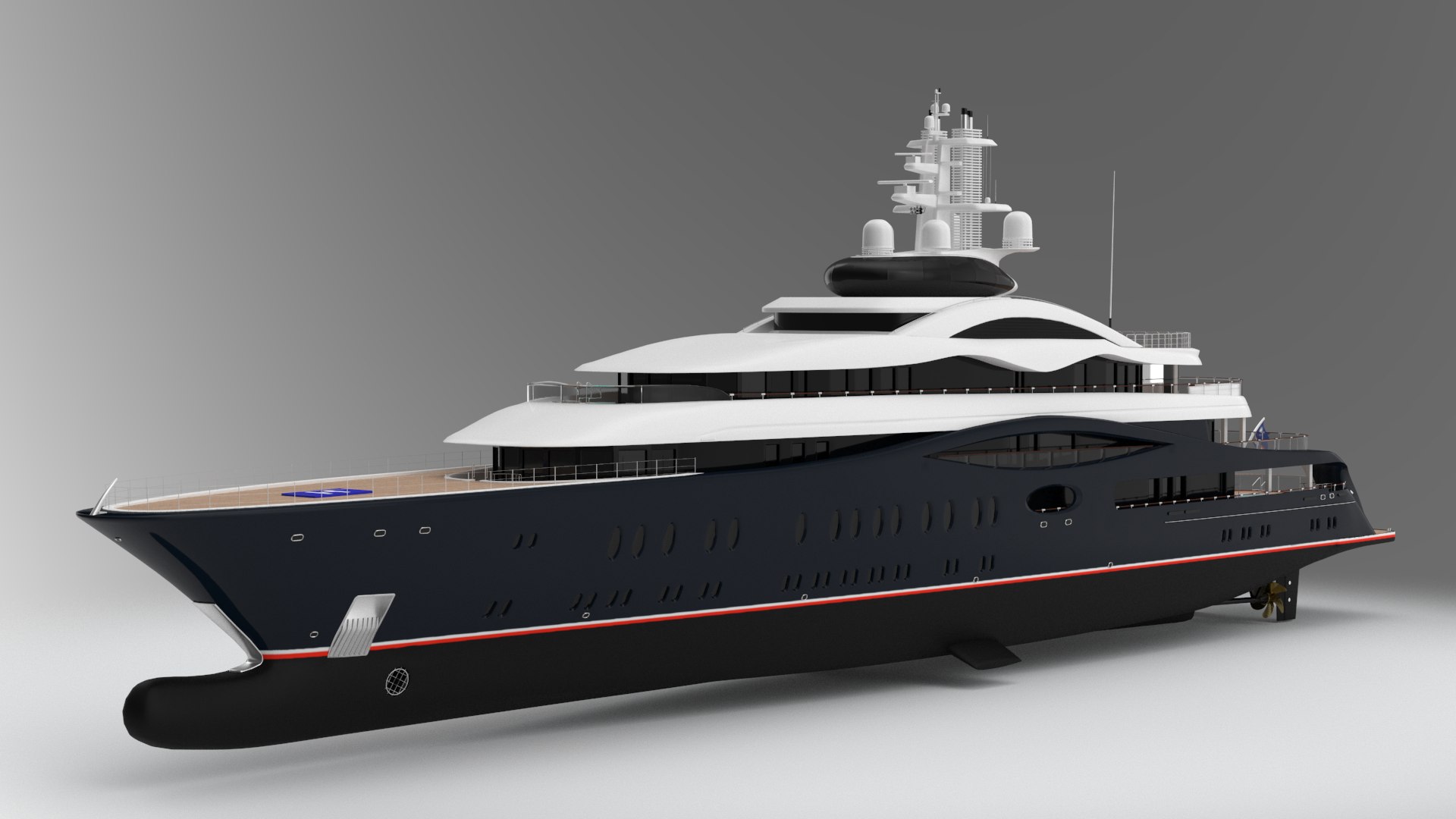 3D Superyachts Bundle 5 Model - TurboSquid 2383859