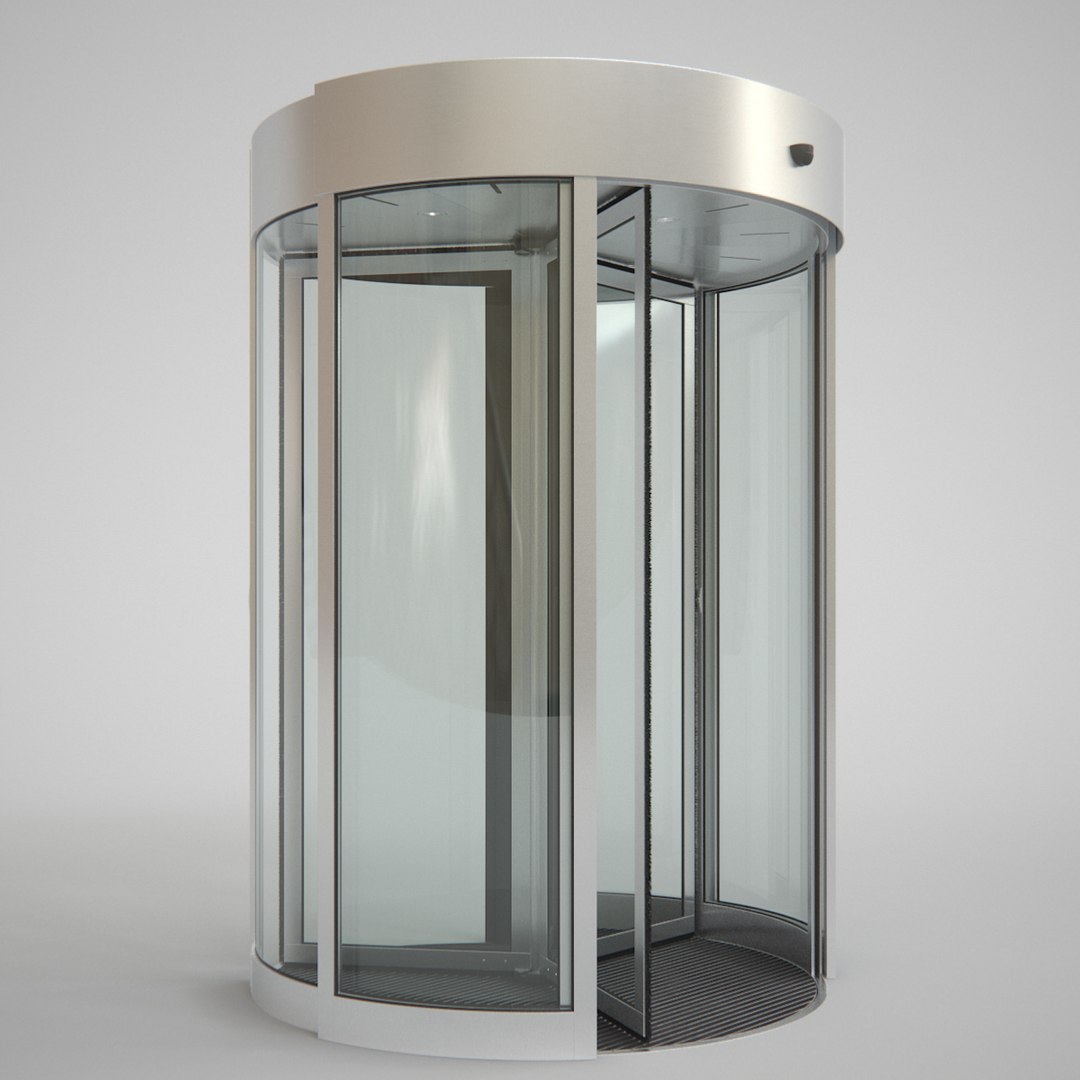 3d Model Revolving Door