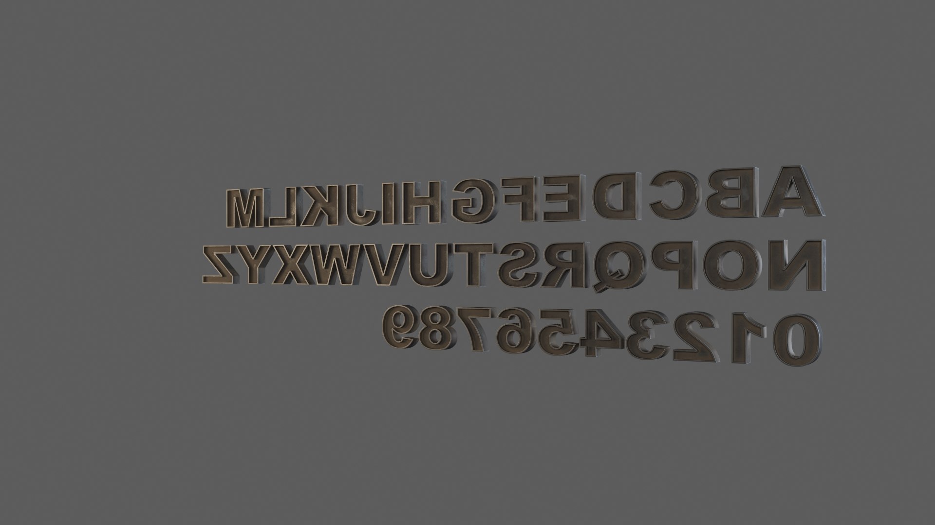 3D Neon Letter V3 - TurboSquid 1750868
