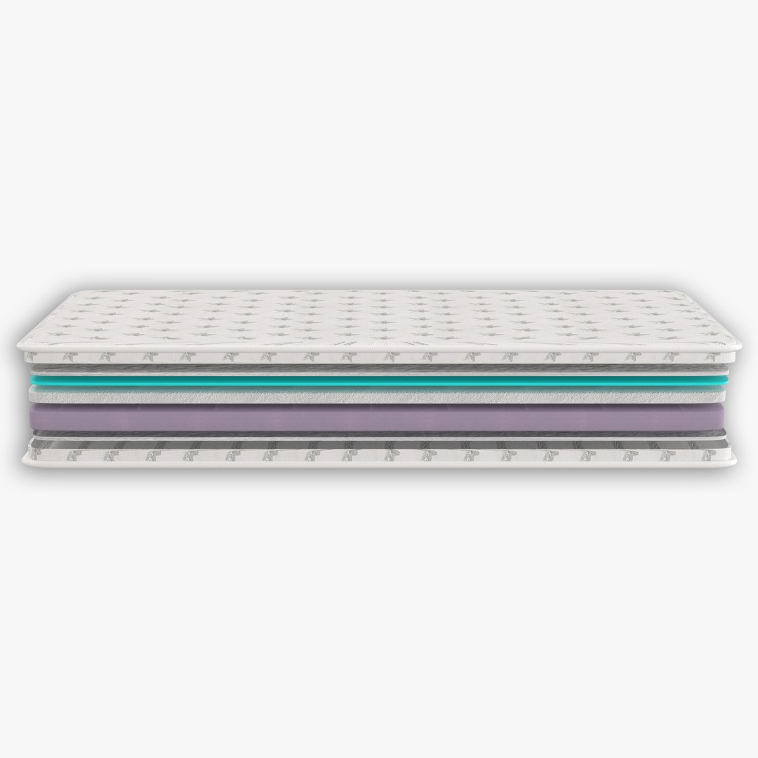 Mattress Layers Reveal- 3D Model Ready To Render Inside Blender And ...