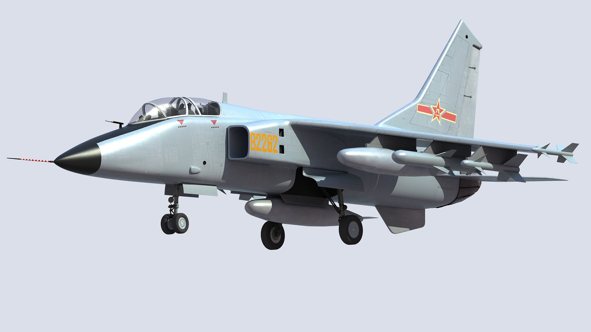 Jh-7 Bomber Fighter 3D - TurboSquid 1373703
