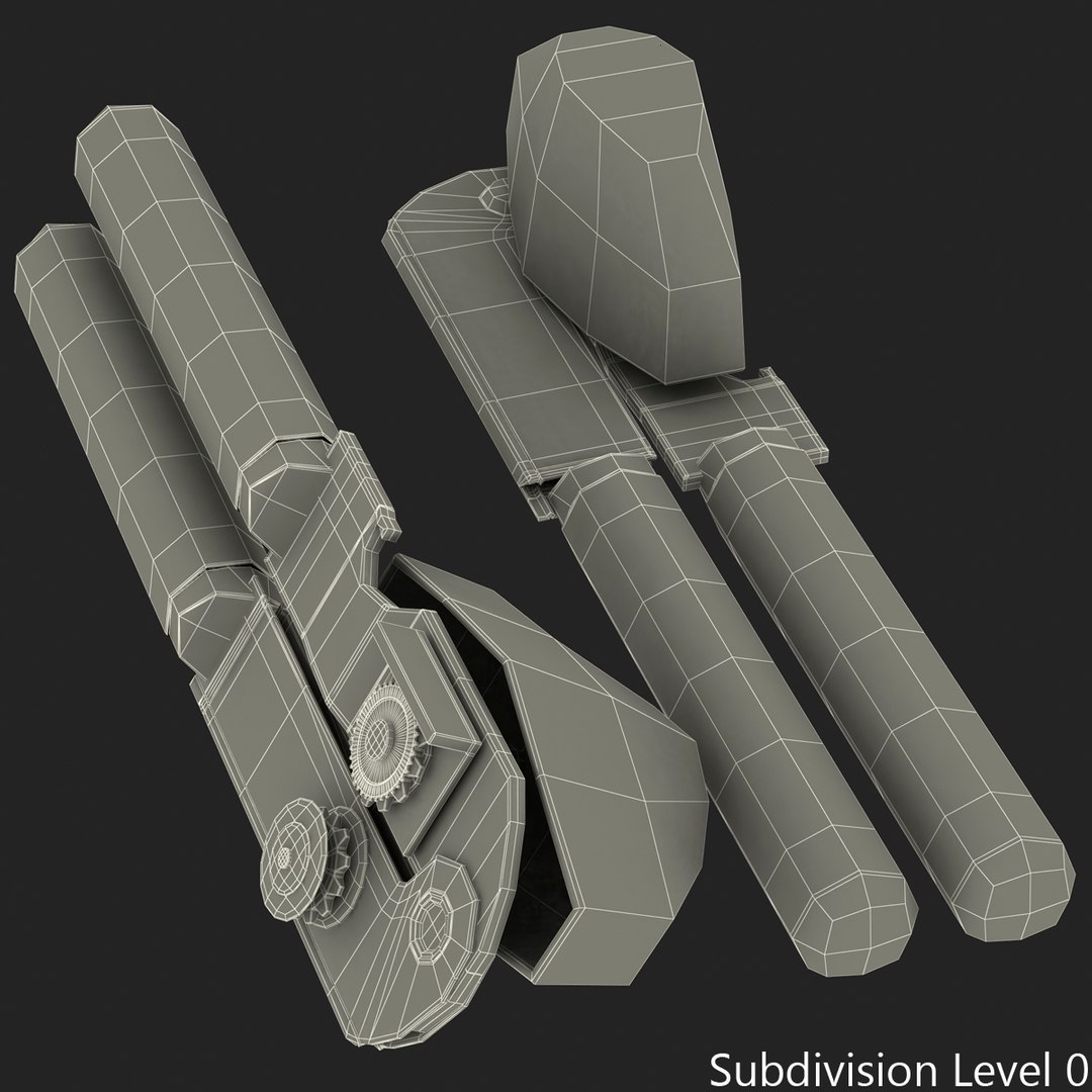 Soft Handled Opener 3d C4d