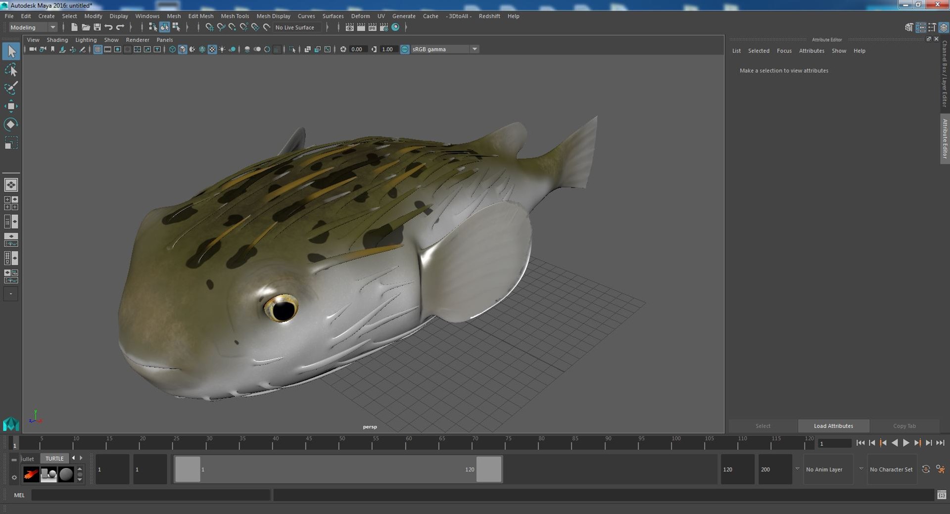 3D Puffer Fish Model - TurboSquid 2191849
