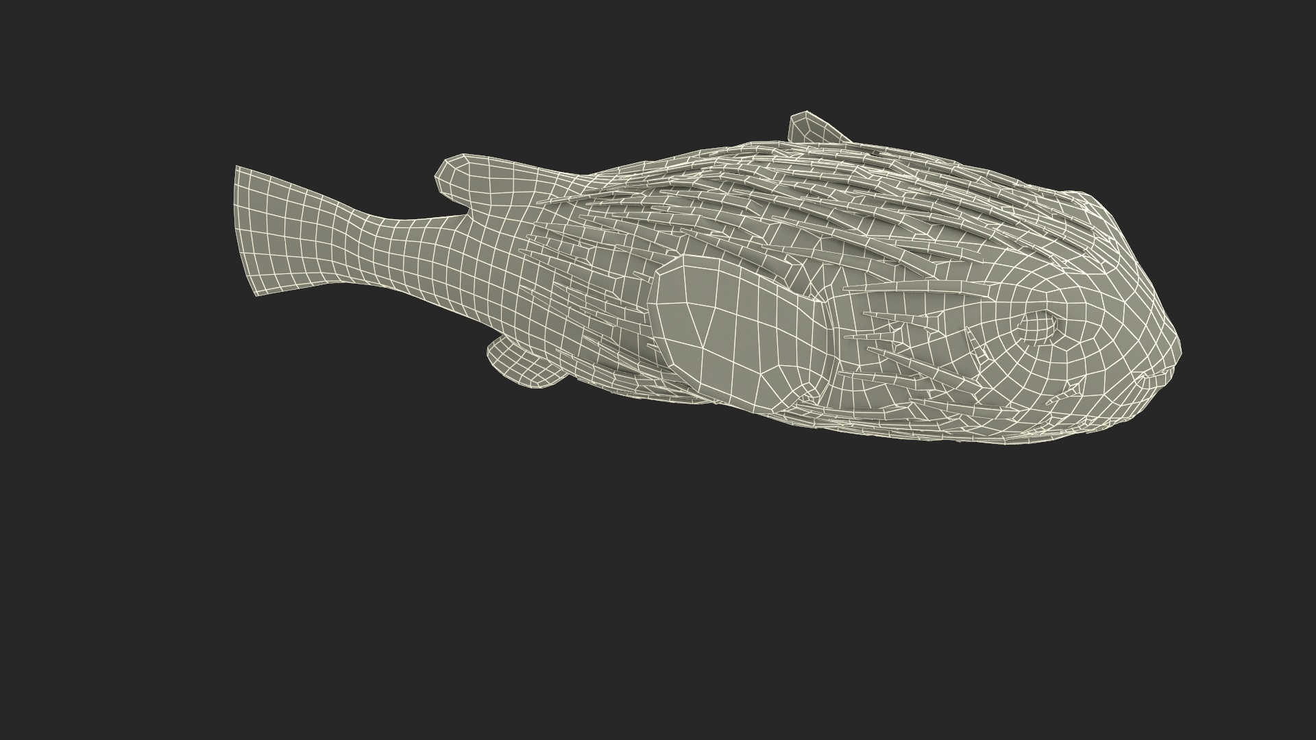 3D Puffer Fish Model - TurboSquid 2191849