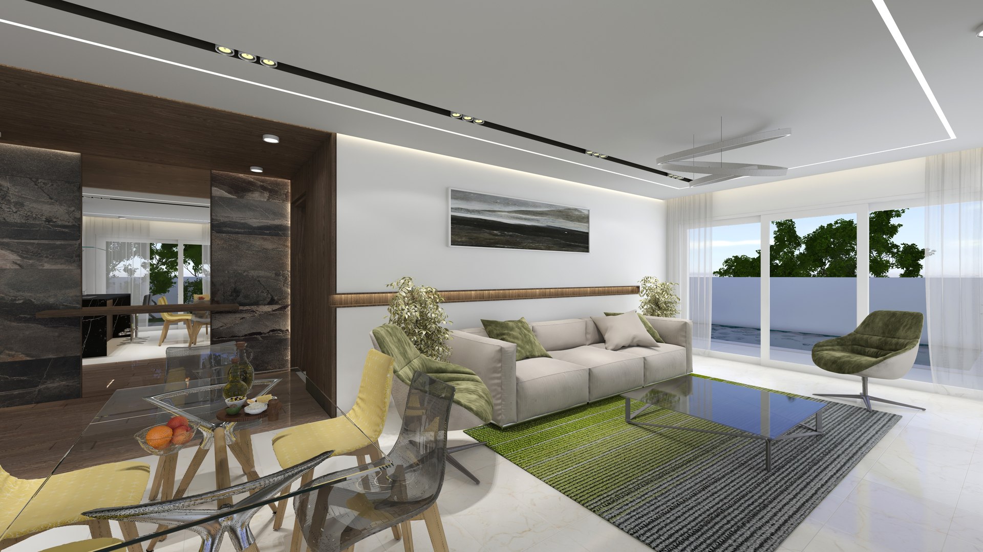 Modern Interior 3D Model - TurboSquid 1250121