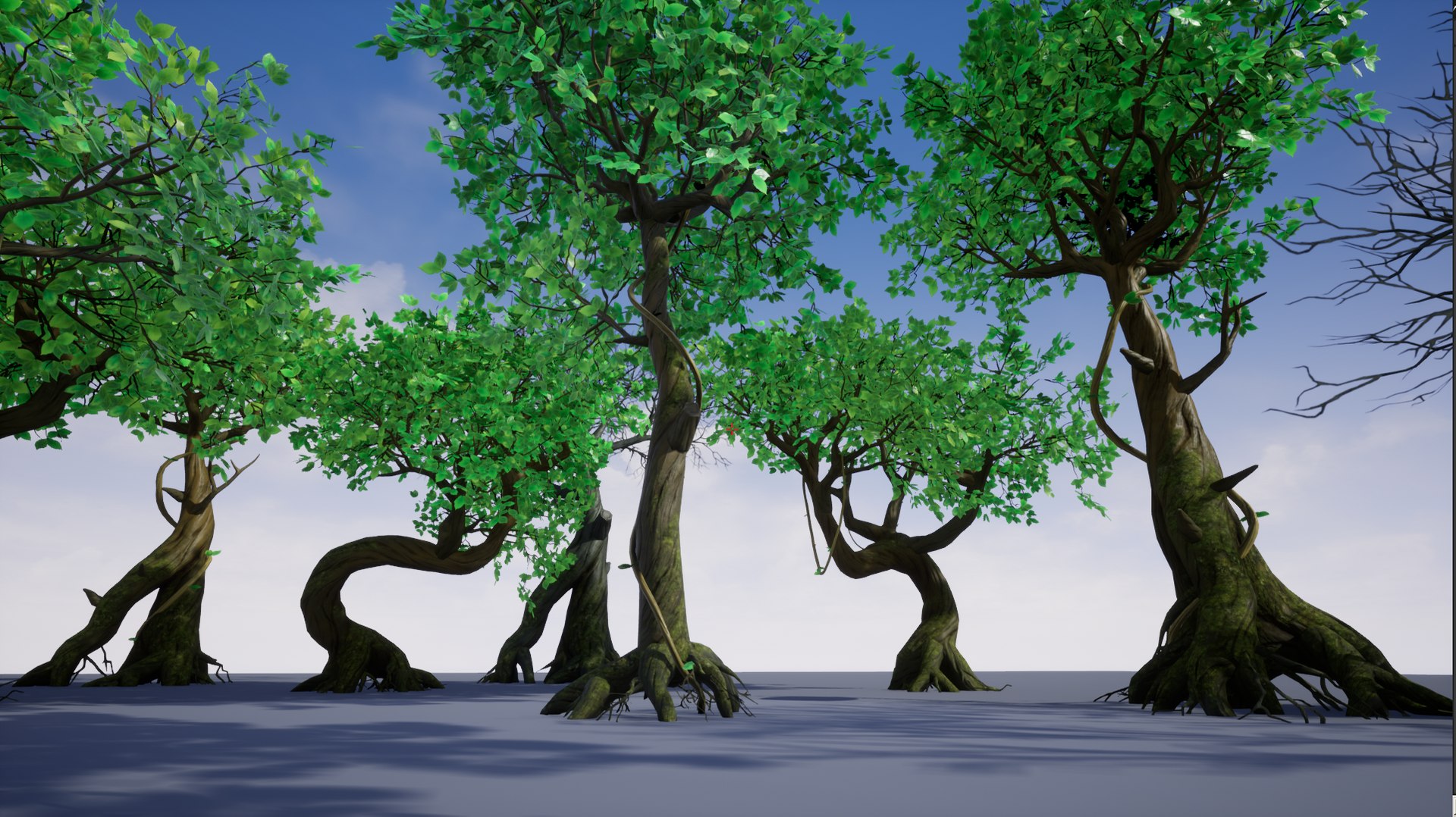 Pack Modular Tree Nature 3D Model - TurboSquid 1555987