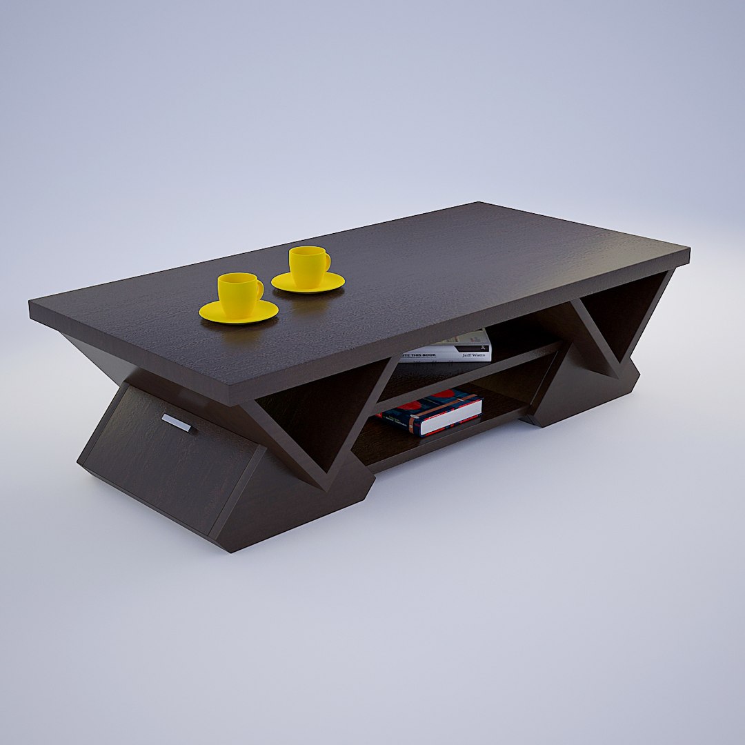 Tea Table 3D Model - TurboSquid 1301123