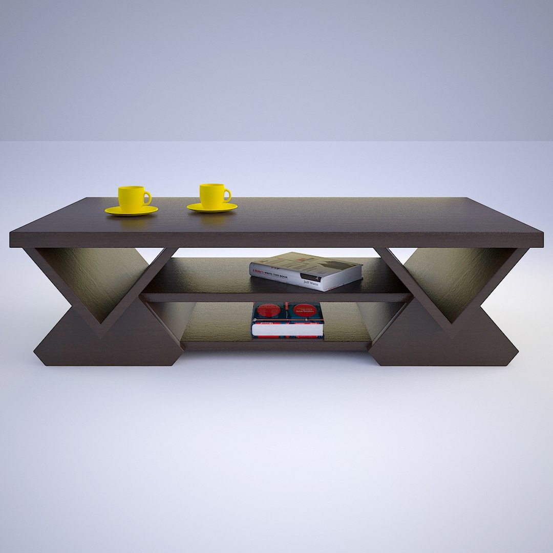 Tea Table 3D Model - TurboSquid 1301123