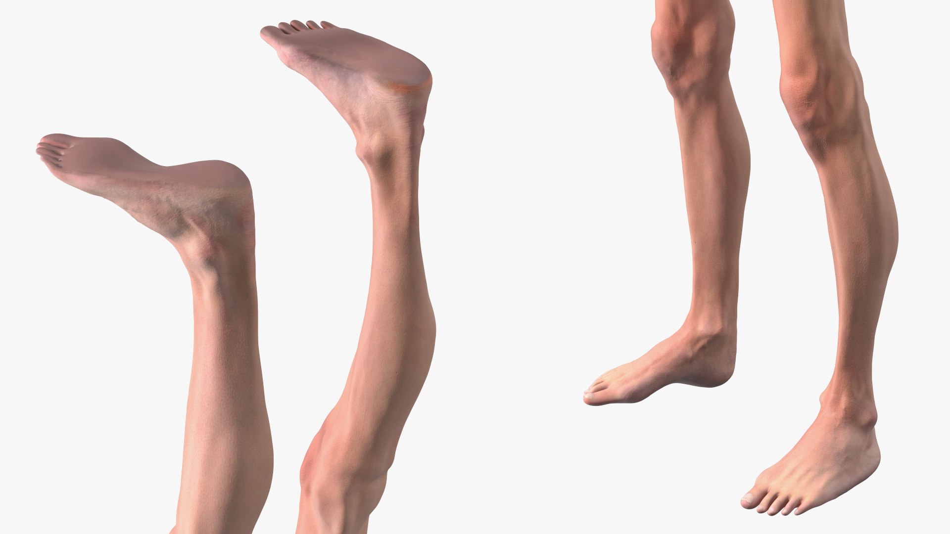 Anorexic Woman T-Pose 3D - TurboSquid 2094595