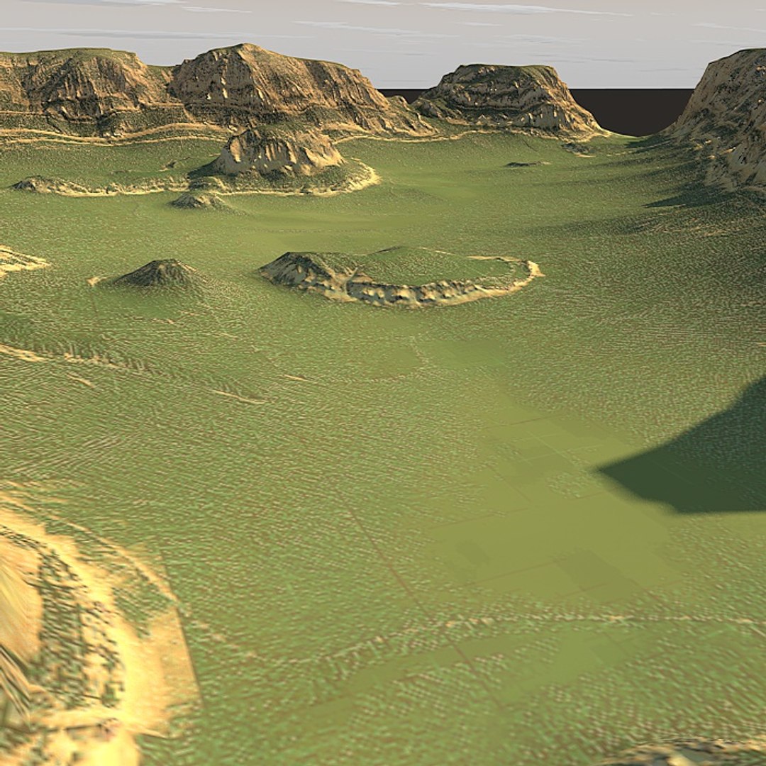 3d Model Terrain Maps