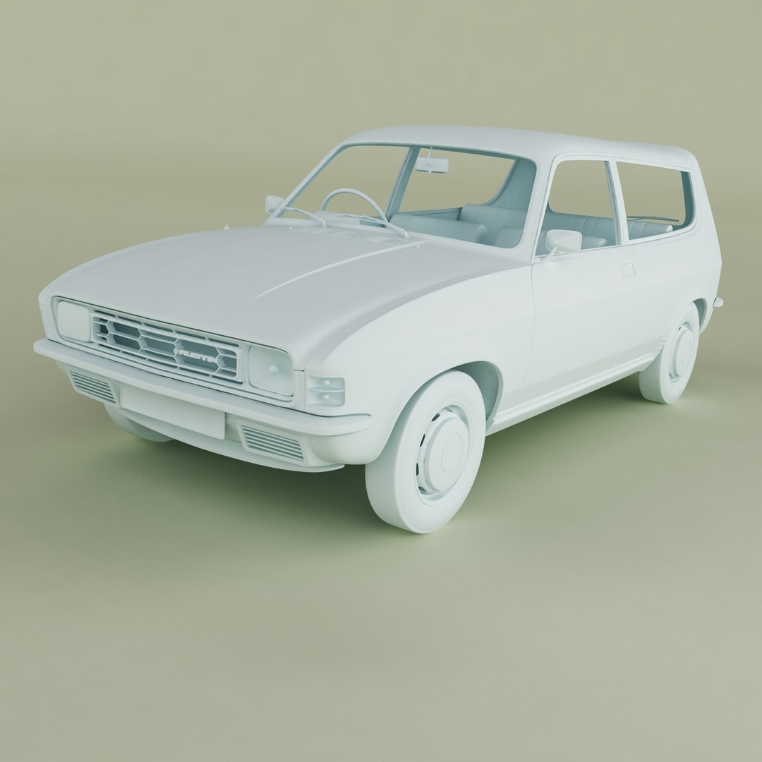 3D Austin Allegro Estate Model - TurboSquid 2269697
